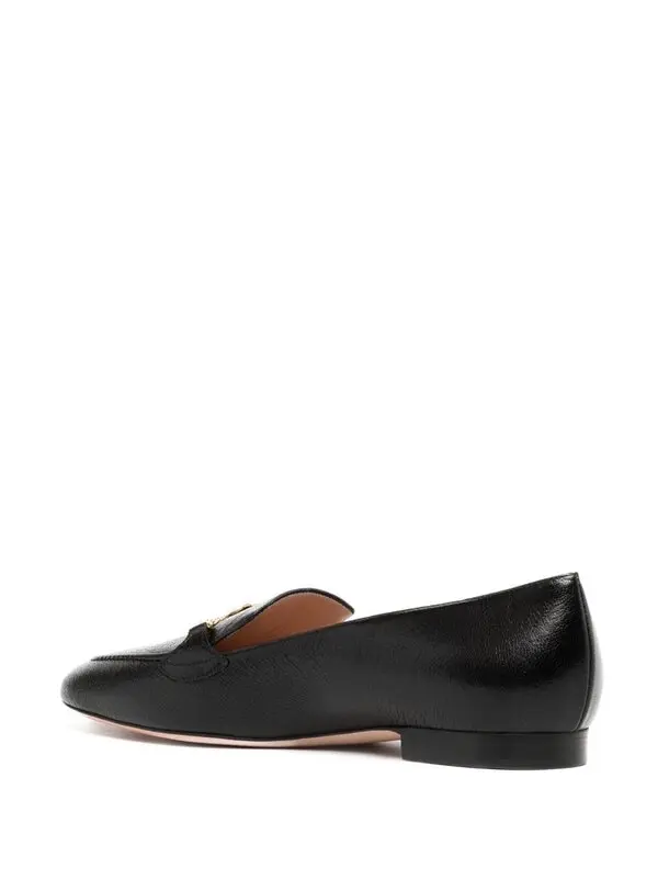 Bally O'brien Embellished Leather Loafers - Black