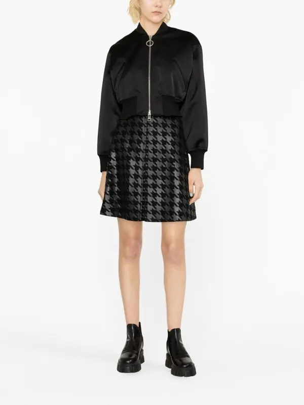 Moncler X Frgmt Houndstooth Miniskirt