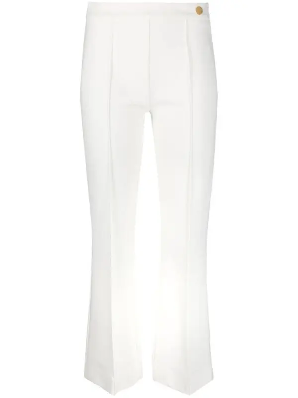 CALLAS MILANO Lola High-waisted Flared Trousers - White