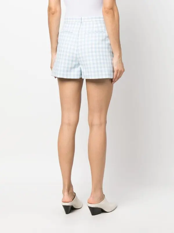 Red Valentino Gingham-check Mini Skort