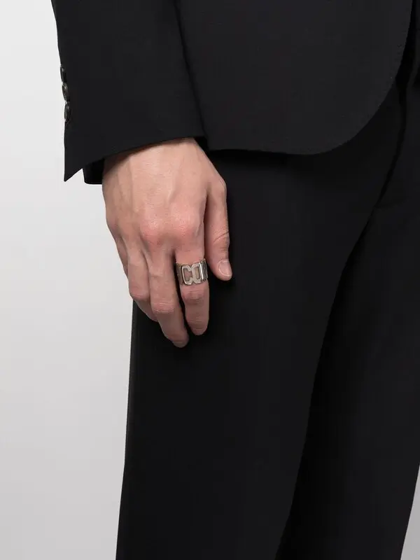 Dsquared2 Sculpted Logo Ring