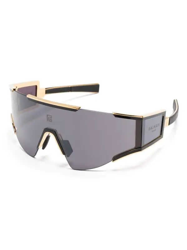 Balmain Shield Frame Sunglasses