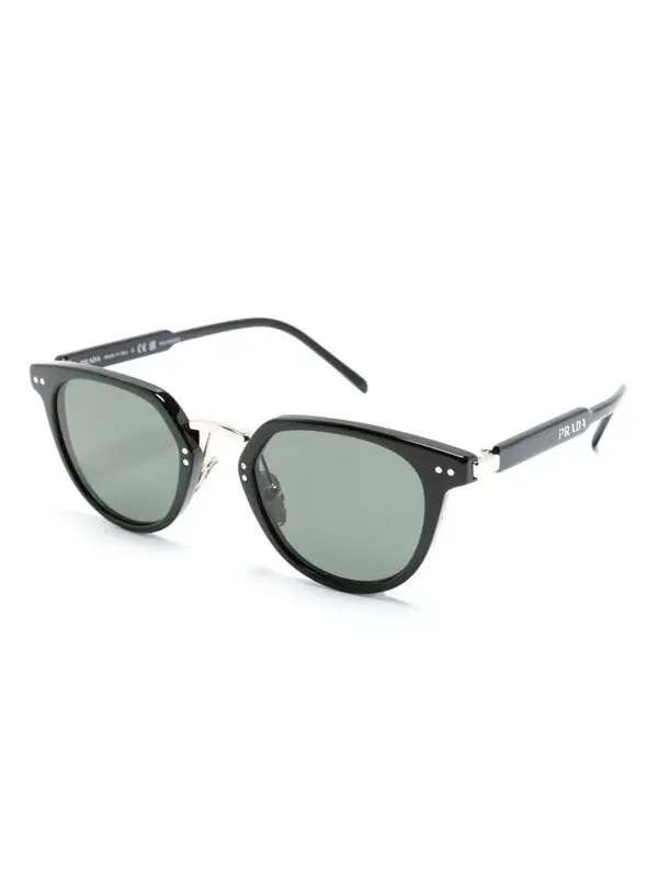 Prada Round-frame Tinted Sunglasses