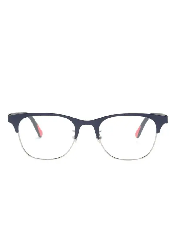 Moncler Rectangular Eyeglasses - Blue