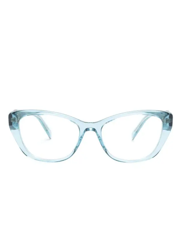 Prada Cat-eye Frame Glasses - Blue
