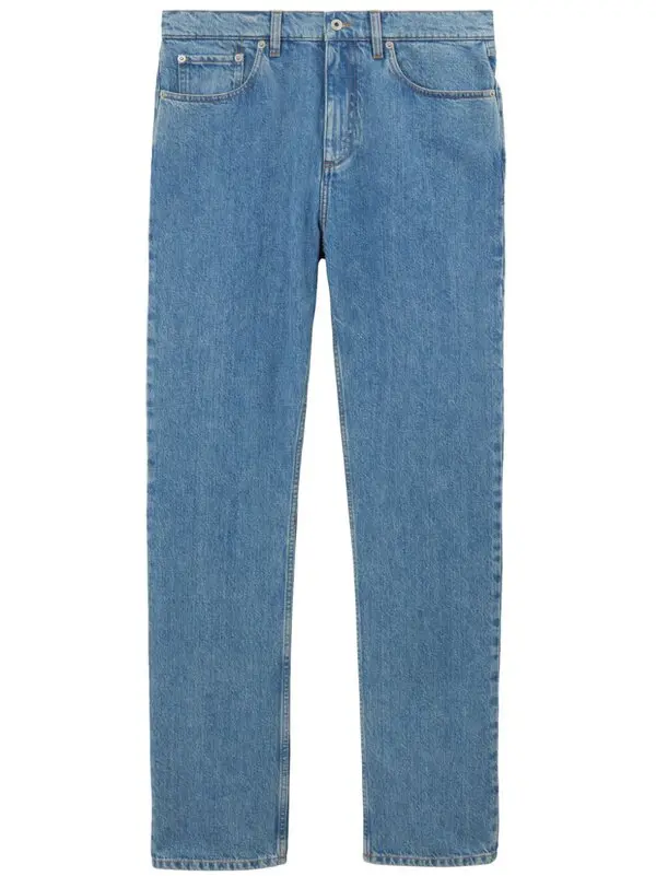 Burberry Straight-leg Denim Jeans - Blue