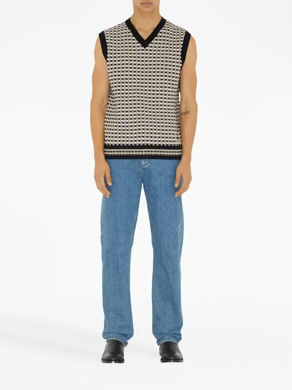 Burberry Straight-leg Denim Jeans - Blue