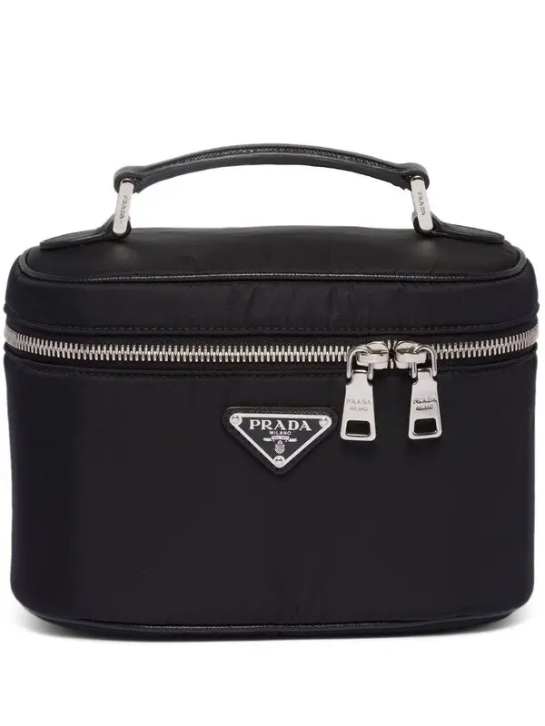 Prada X +Blum Re-Nylon Lunchbox Case - Black | Editorialist