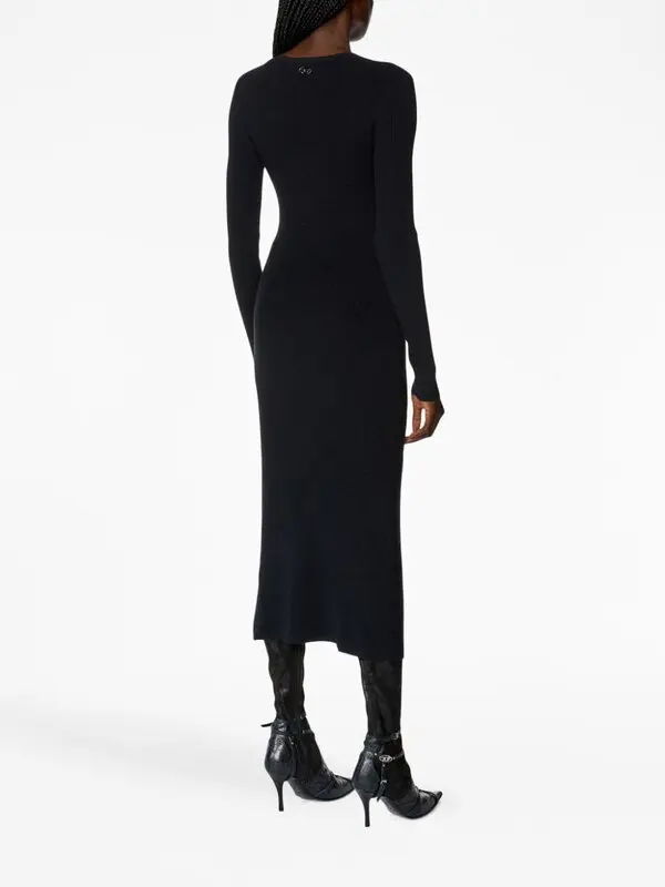 DIESEL® M-pelagos Midi Dress - Black