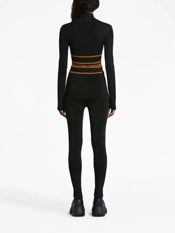 Marni High-waisted Logo-waistband Leggings