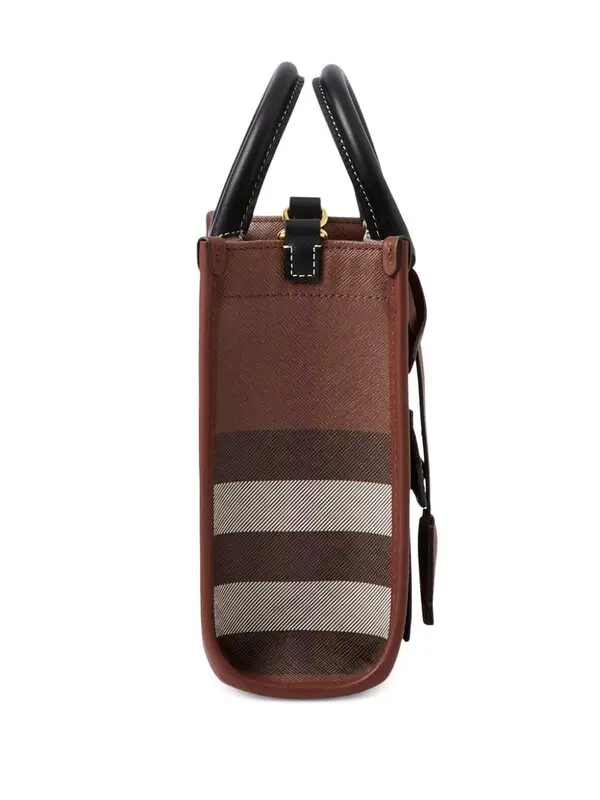 Burberry Mini Freya Tote Bag - Brown