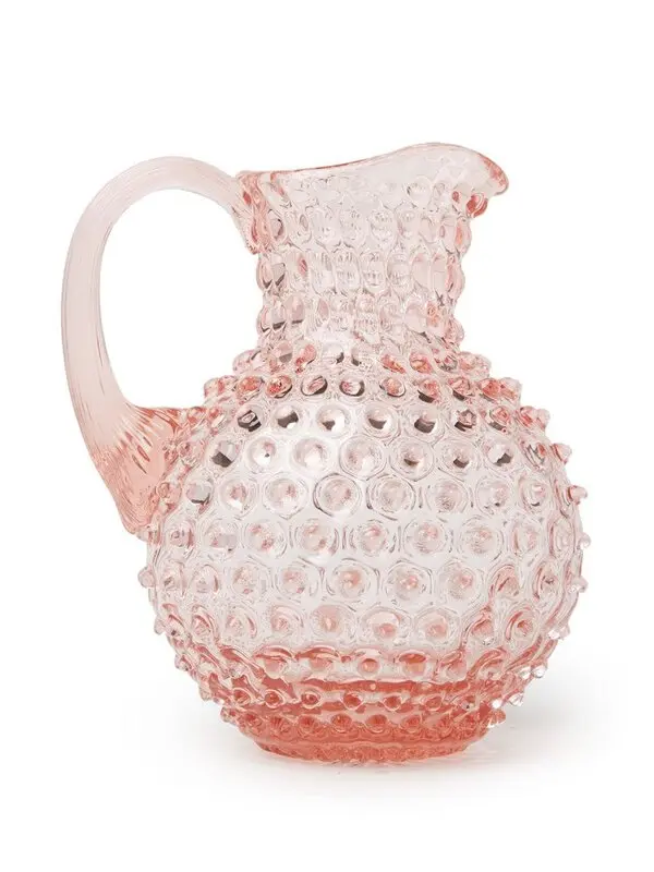 KLIMCHI Hobnail Glass Jug