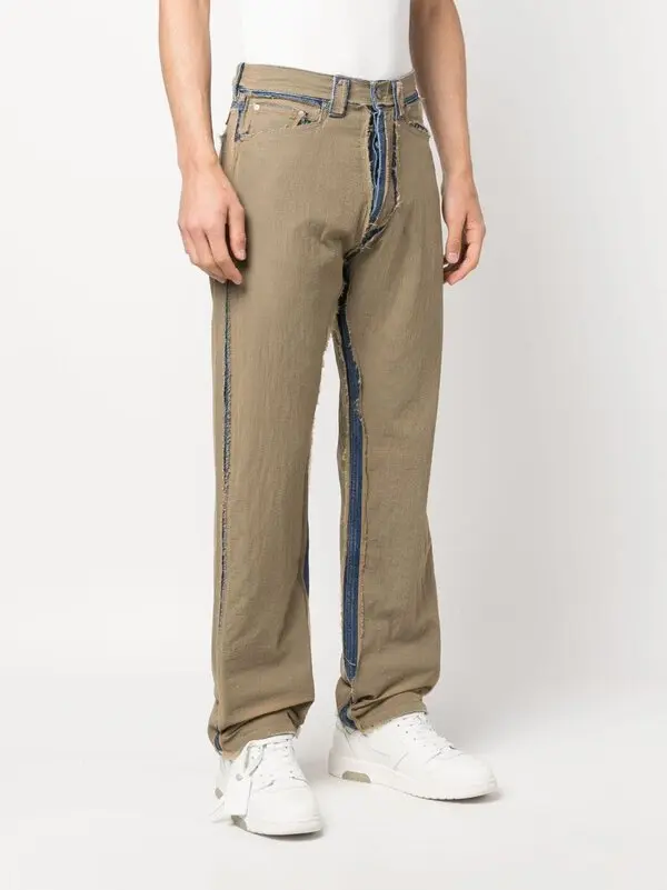 Palm Angels Ripstop Straight-leg Trousers