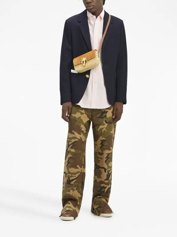 Palm Angels Sartorial Tape Button-up Blazer