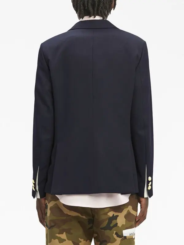 Palm Angels Sartorial Tape Button-up Blazer