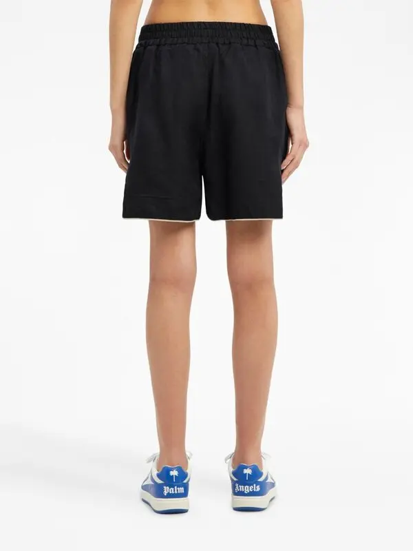 Palm Angels Logo-patch Cotton Boxer Shorts