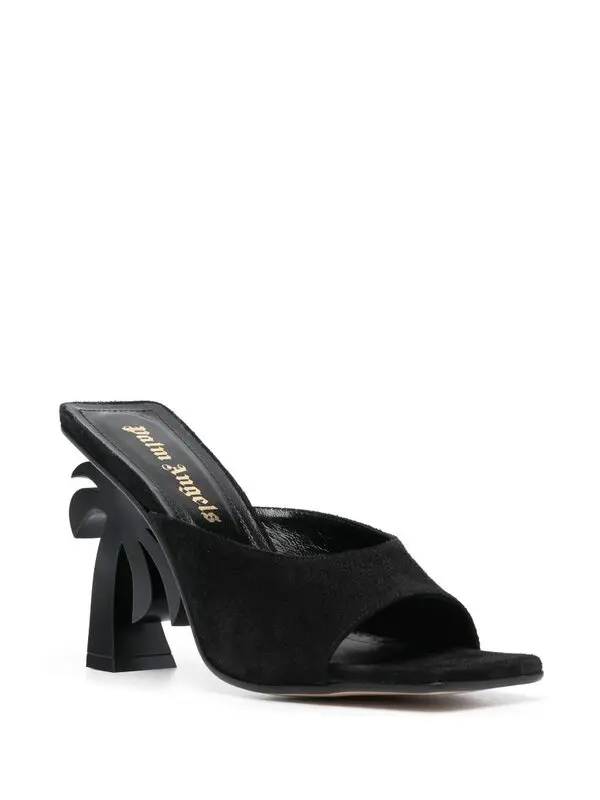 Palm Angels 110mm Palm Beach Sandals - Black