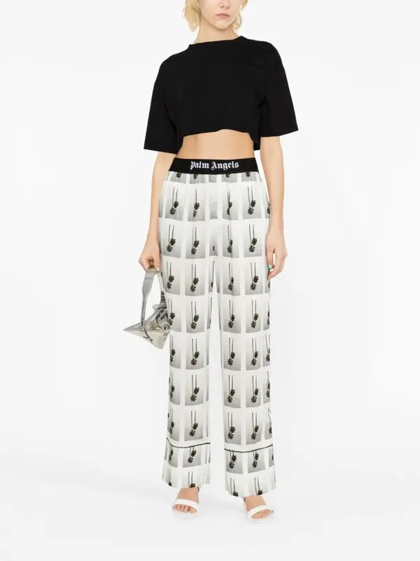 Palm Angels Mirage Graphic-print Trousers