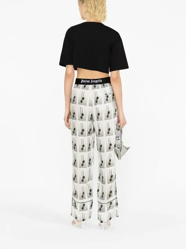 Palm Angels Mirage Graphic-print Trousers