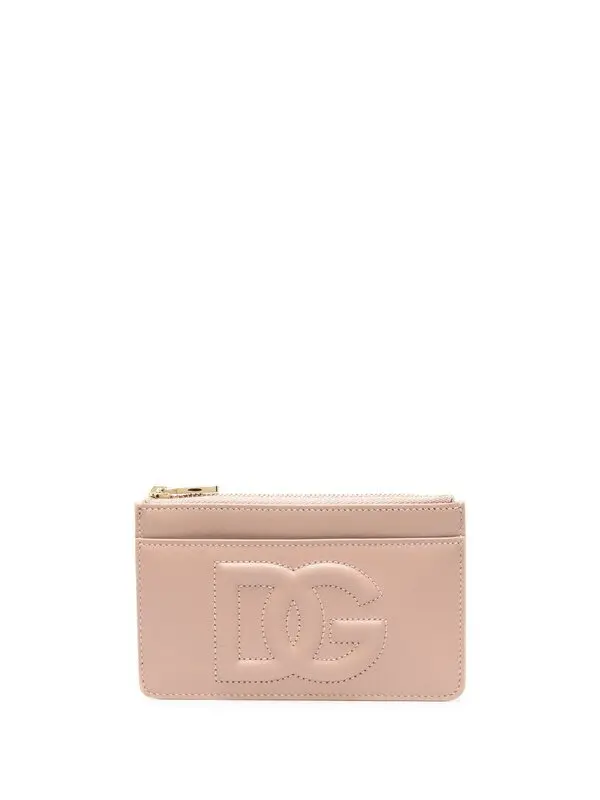 Dolce & Gabbana Dg Logo Zip Purse - Neutrals