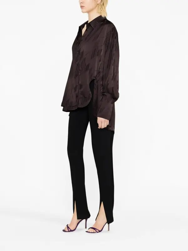 Attico Diana Cut-out Shirt
