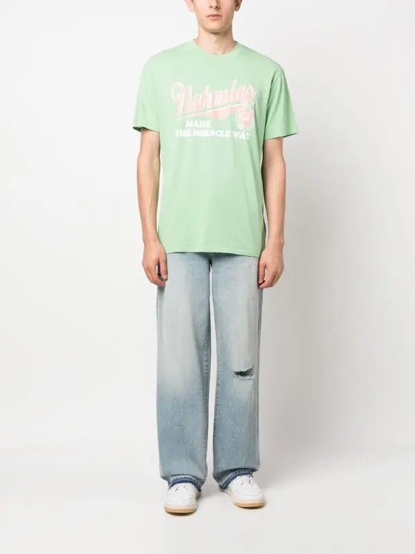 NAHMIAS Logo-print Cotton T-shirt
