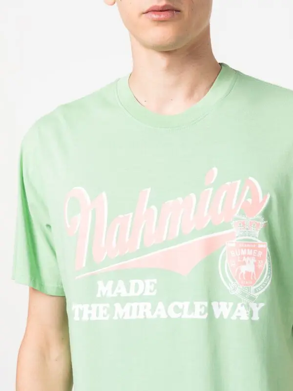 NAHMIAS Logo-print Cotton T-shirt