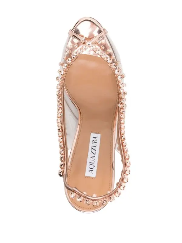 AQUAZZURA Temptation 120mm Sandals