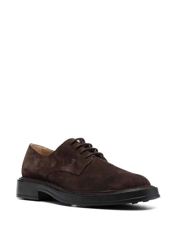 TOD'S Suede Derby Shoes