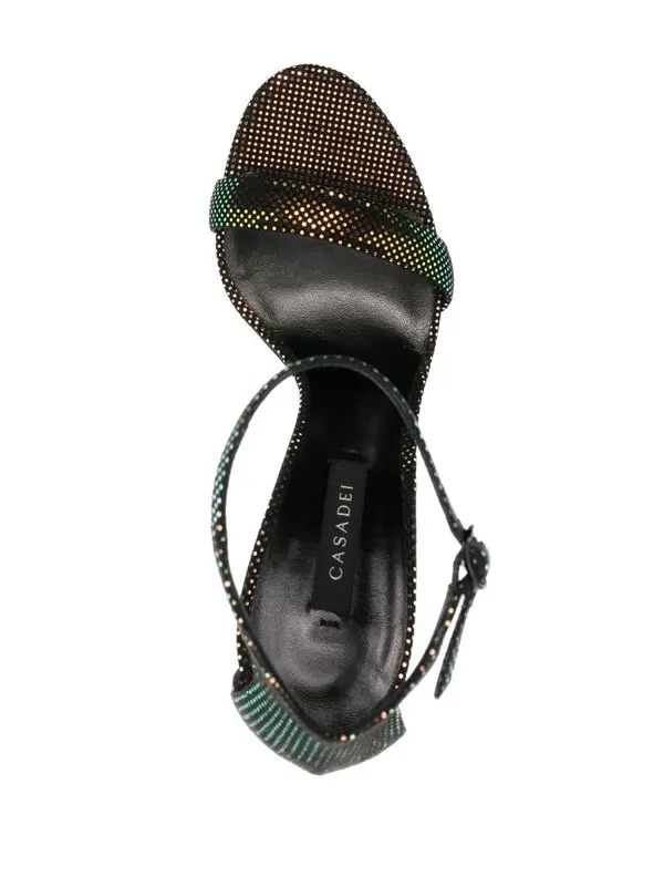 Casadei Blade Aurora Boreale 112mm Sandals