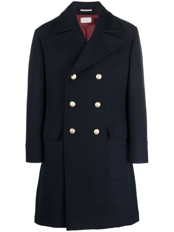 Brunello Cucinelli Button-down Double-breasted Coat