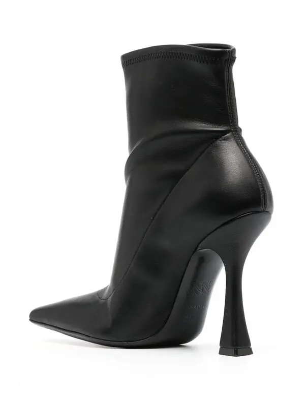 Casadei Geraldine 100mm Leather Boots