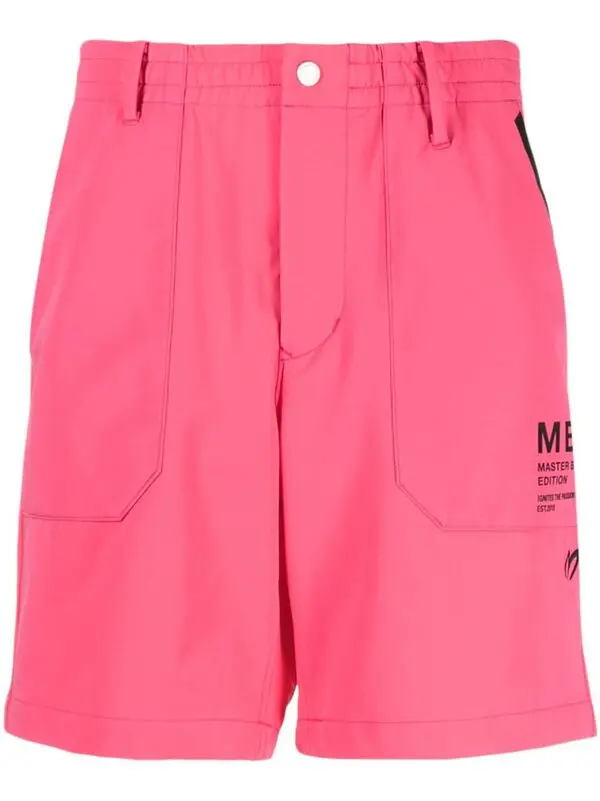 MASTER BUNNY EDITION Logo-patch Elasticated-waist Shorts