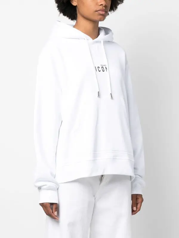Dsquared2 Logo-print Cotton-jersey Hoodie