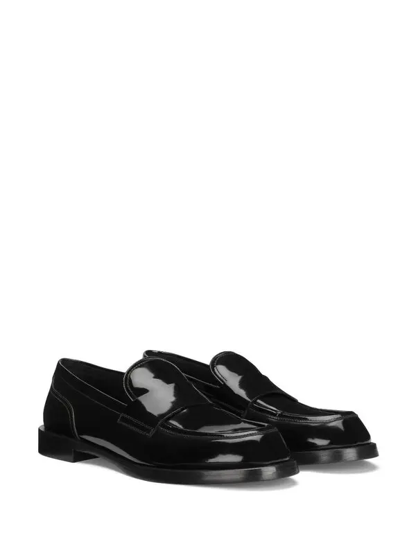 Dolce & Gabbana Patent-leather Loafers