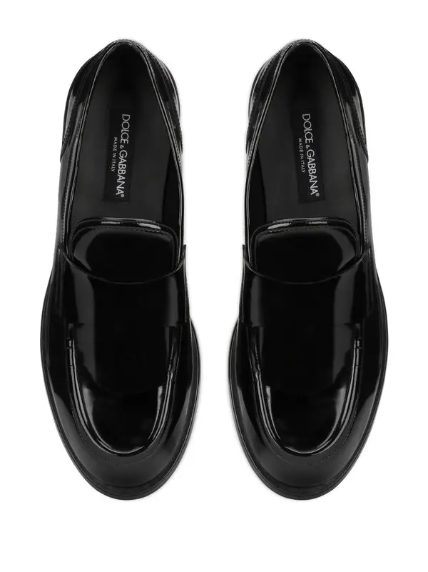 Dolce & Gabbana Patent-leather Loafers