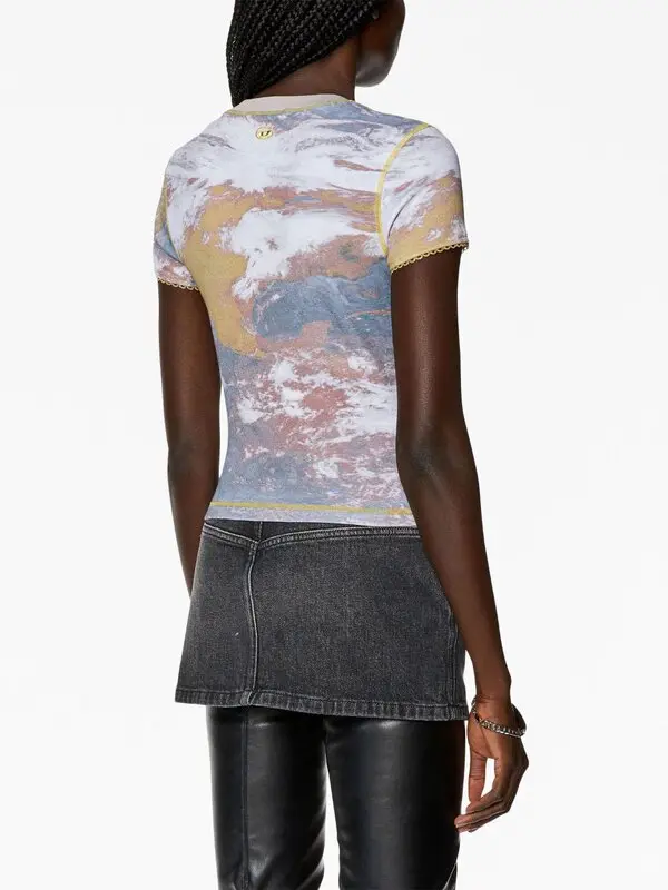 DIESEL® Ribbed T-shirt