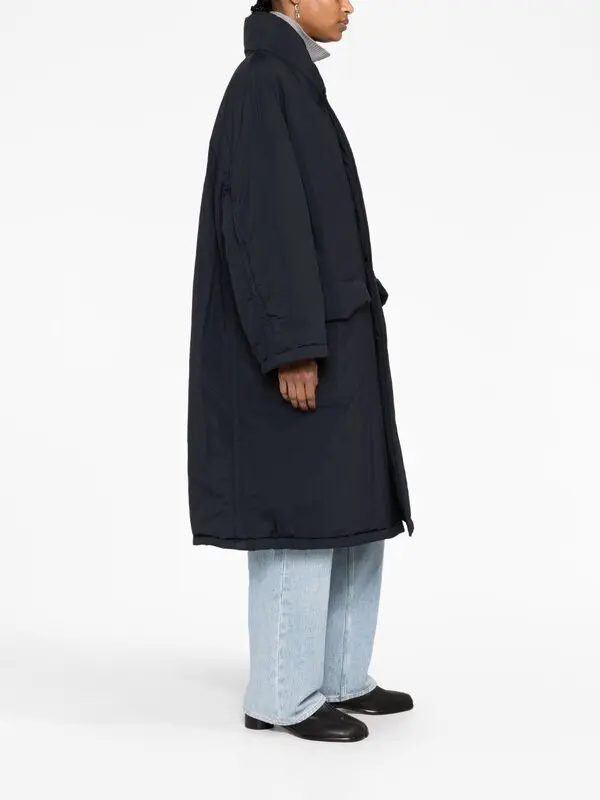 maison margiela padded coat サイズ42 超美品 MAISON MARGIELA Oversized Padded Coat - Black | Editorialist