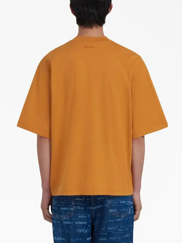 Marni Crew-neck Cotton T-shirt