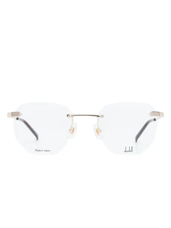Dunhill Rimless Eyeglasses - Gold