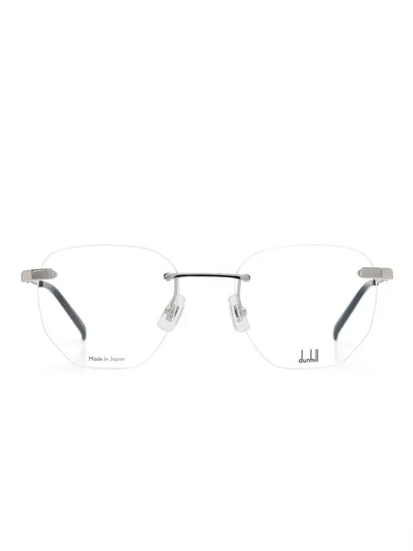 Dunhill Rimless Eyeglasses - Silver