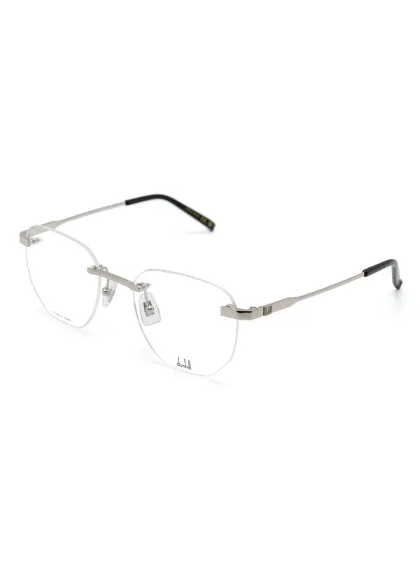 Dunhill Rimless Eyeglasses - Silver