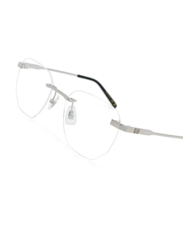 Dunhill Rimless Eyeglasses - Silver
