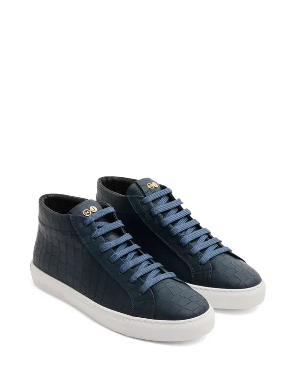 HIDE&JACK Essence High-top Leather Sneakers