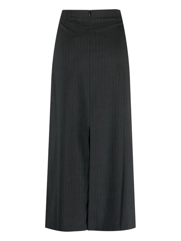 Paloma Wool Chef Pinstripe Low-rise Skirt