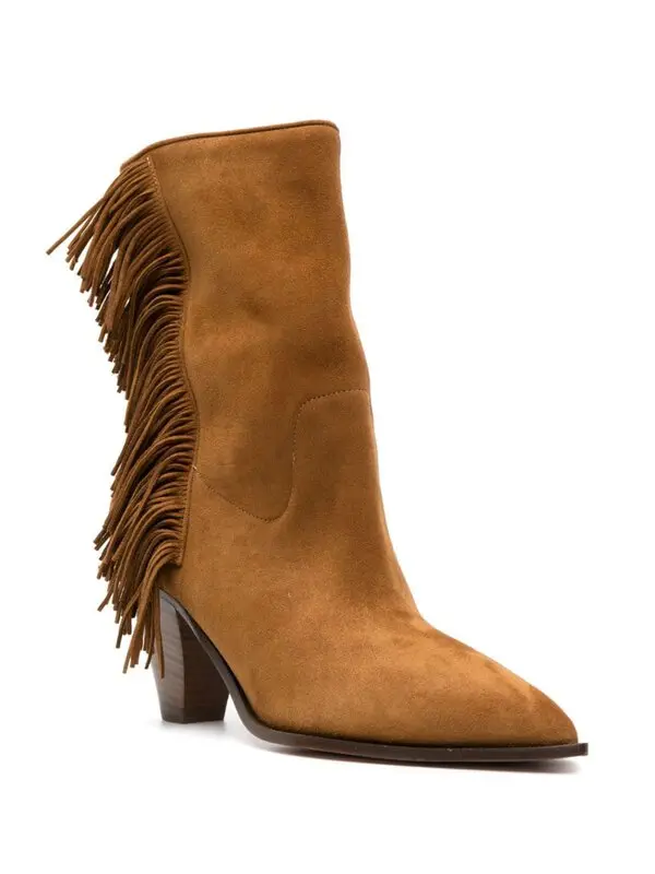 AQUAZZURA Marfa 70mm Suede Boots