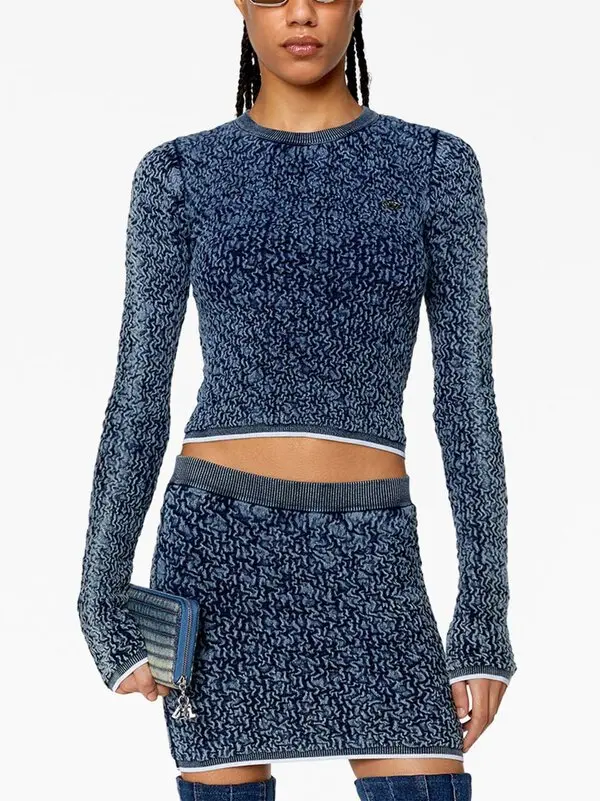 DIESEL® M-creta Shirred Top