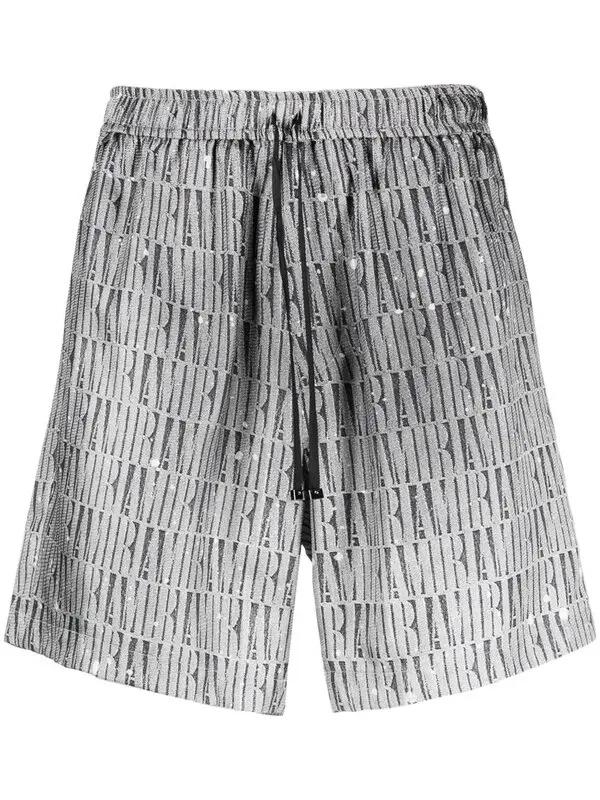 Amiri Graphic-print Drawstring Shorts