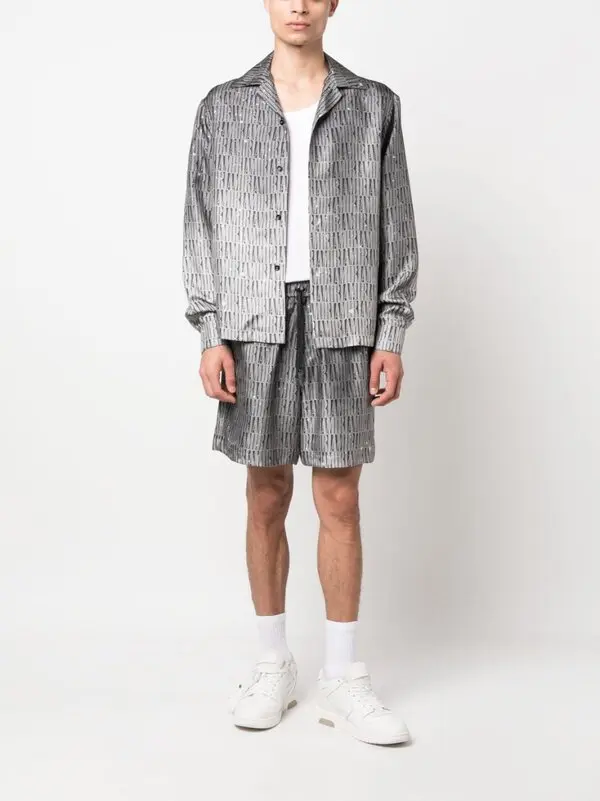 Amiri Graphic-print Drawstring Shorts