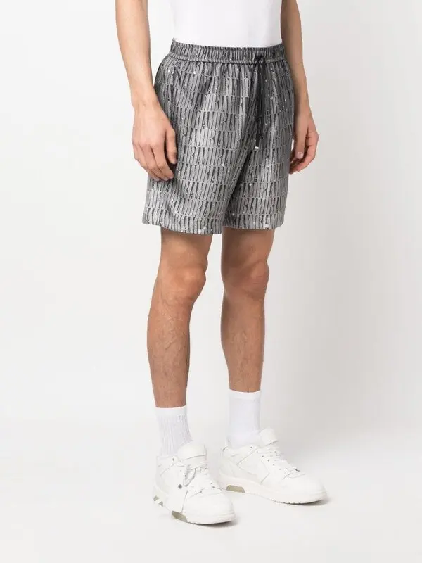 Amiri Graphic-print Drawstring Shorts